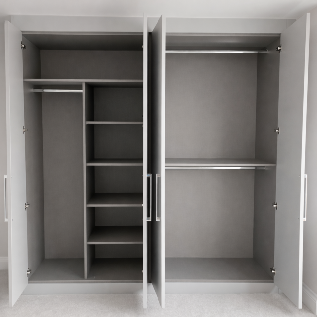 Blyton Modern Matte & Handleless Fitted Wardrobes | Simply Fitted